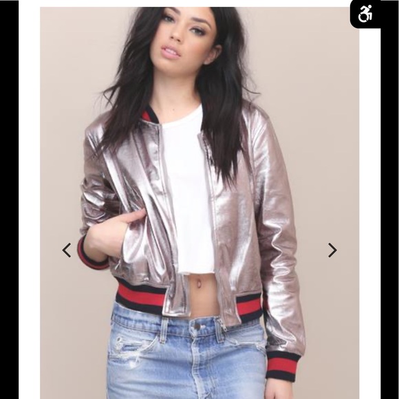 Honey Punch | Jackets & Coats | Boutique Times Square Bomber Jacket ...